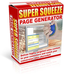 Super Squeeze Page Generator